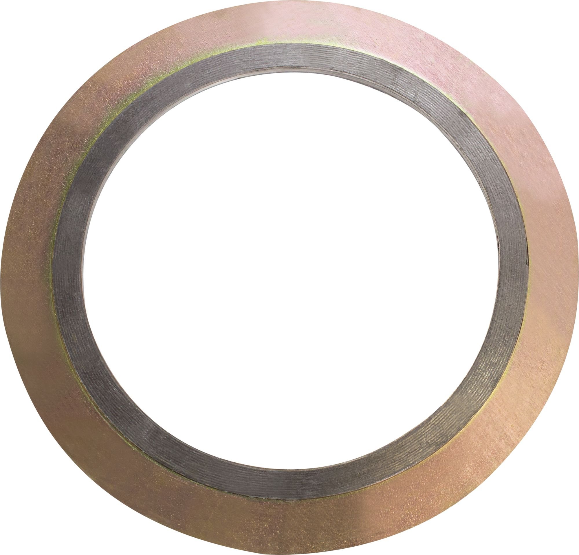 Junta espiral metalica aco inox 304 Vedação Caldeira 300LBS