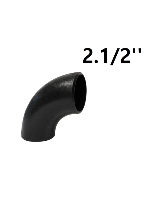 CURVA SOLD RL 90° ASTM A-234 ASME B16.9 SCH 40 - 2.1/2"