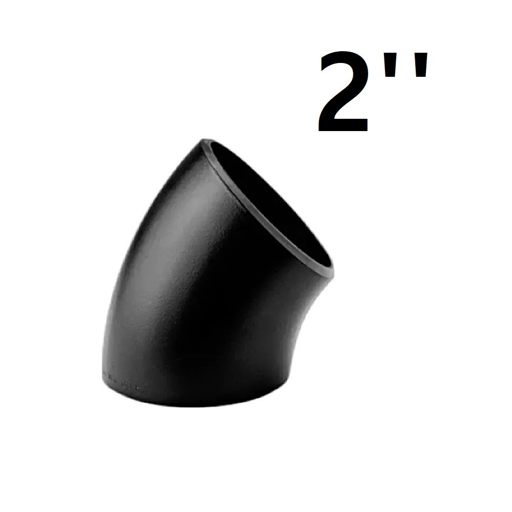 CURVA SOLD RL 45° ASTM A-234 ASME B16.9 SCH 40 - 2"